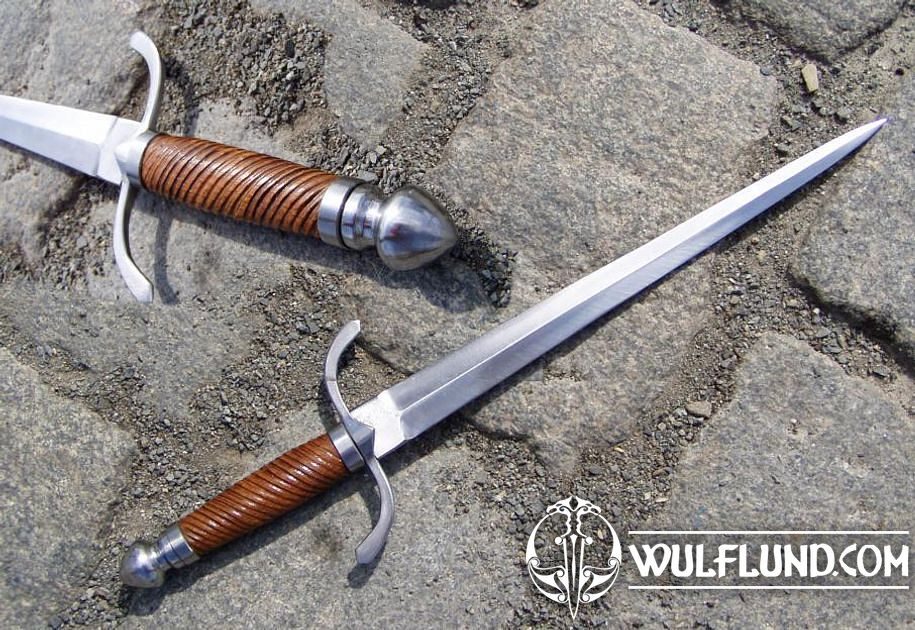 MEDIEVAL DAGGEER - wood-worm Costume and collectors' daggers Daggers ...