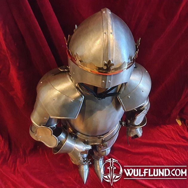 KING, MEDIEVAL ARMOR - children's armor Suits of Armour Armour Wulflund ...