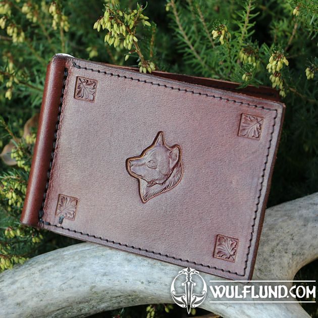 WOLF - leather wallet wallets Leather Products We make history come alive!