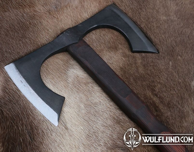 Fantasy Barbarian Battle Axe Drakkaria Axes Weapons - Swords, Axes ...