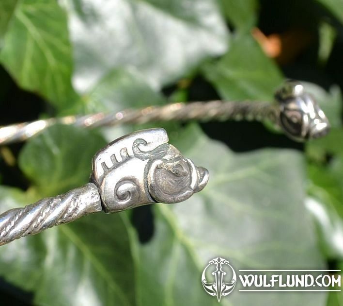 COLLACH, celtic torques, torc, sterling silver Drakkaria torcs ...