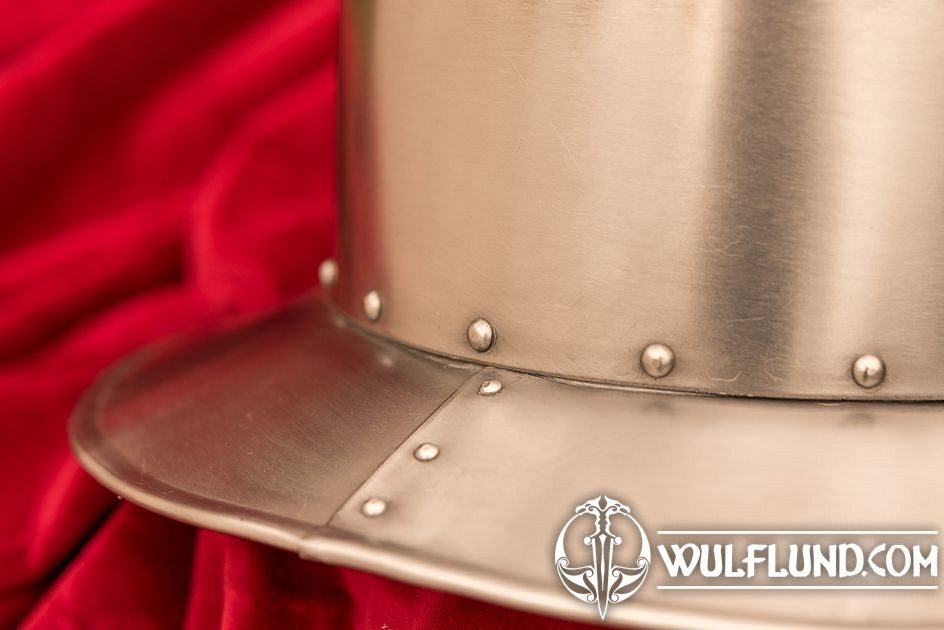 IRON HAT - riveted helmet medieval helmets Helmets, Armour Helmets ...