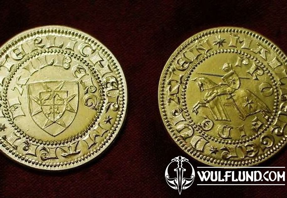 Mailberg Ducat, replica of a medieval coin medieval and renaissance ...