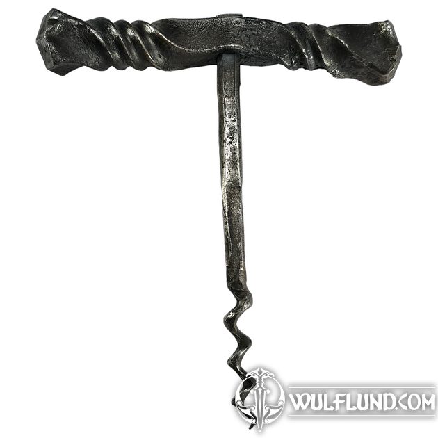 FORGED WINE CORKSCREW forged products Smithy Works, Coins Wulflund.com ...
