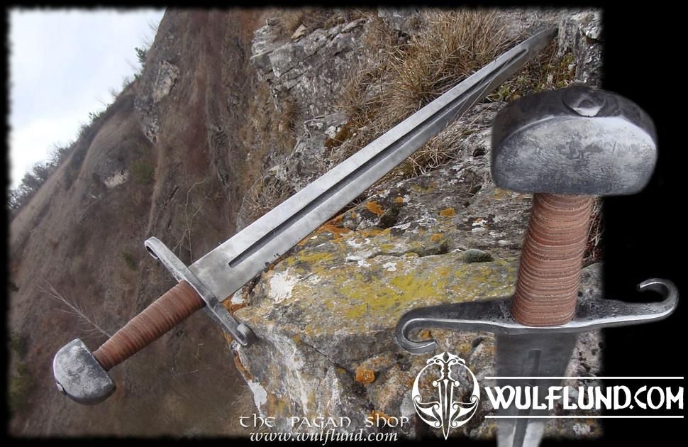 SLAVIC SWORD from Mikulcice, hand forged replica Slawen - wulflund.com