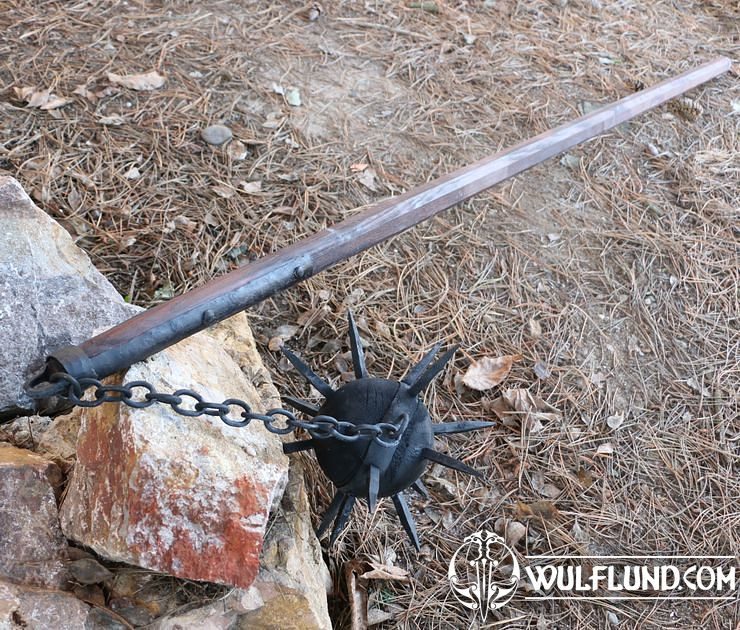 HUSSITE BALL-AND-CHAIN FLAIL, Hussite weapon, replica Arma Epona Blunt ...