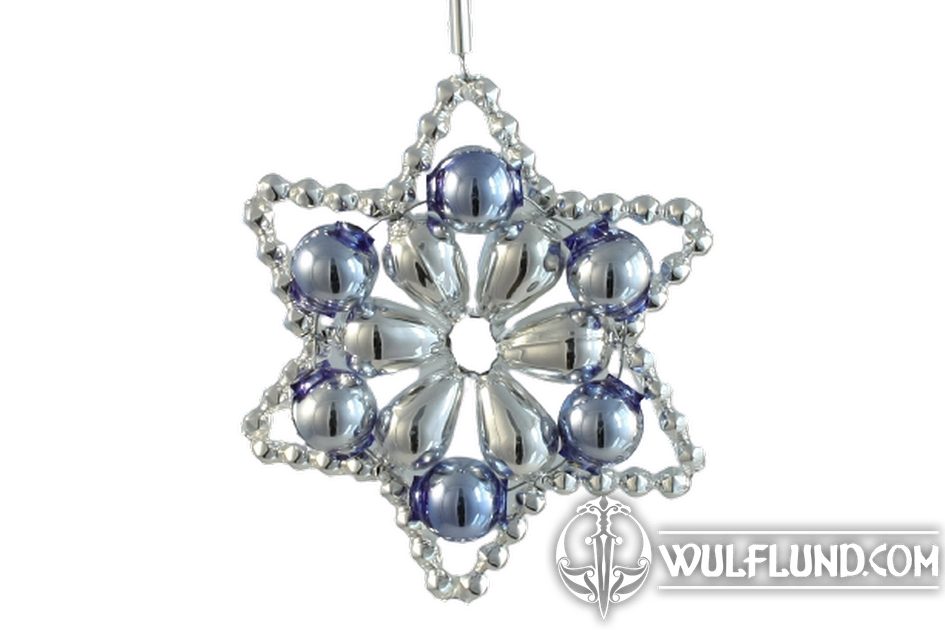 SNOW STAR, Yule Decoration vánoční ozdoby Pagan decorations We make ...