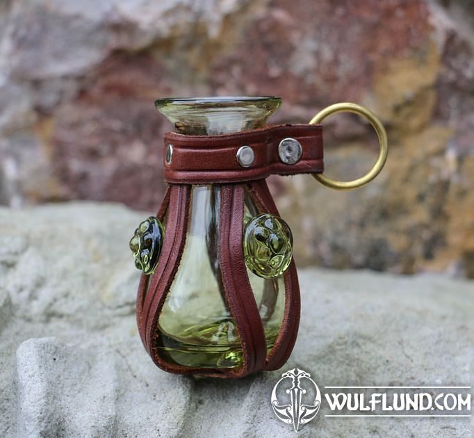 WHITE WOLF, glass - magic potion historical glass Ceramics, Glass ...