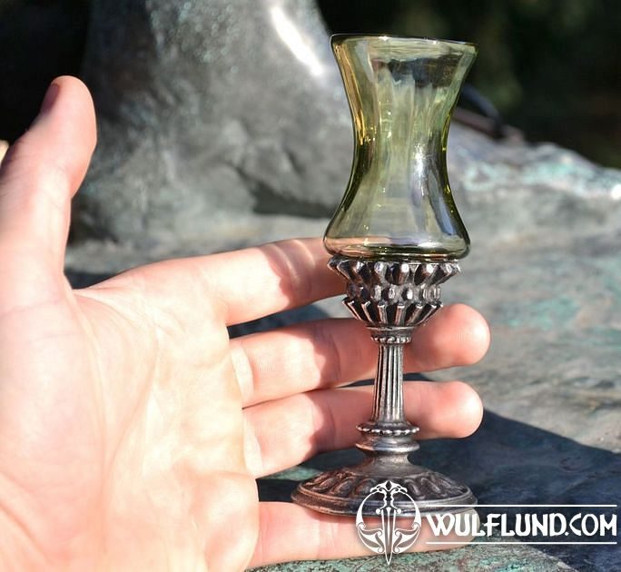 Medieval glass goblets We make history come alive!