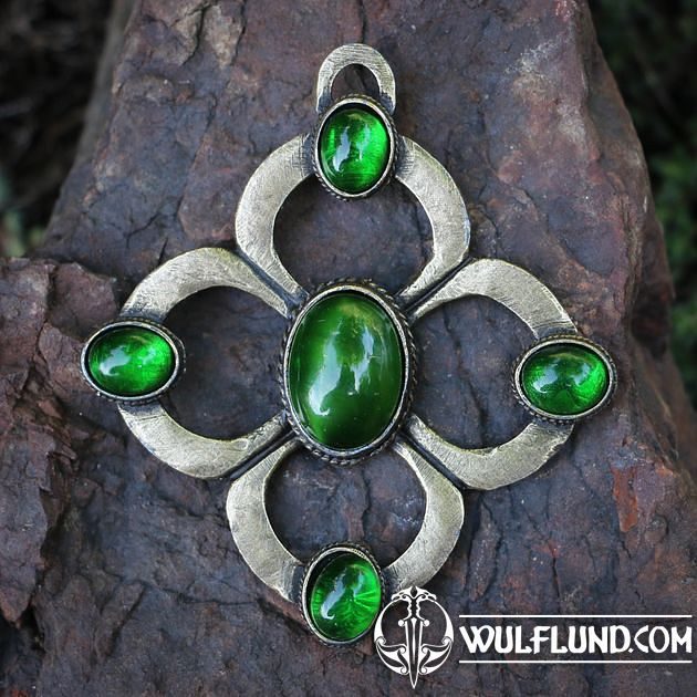 CAROLUS - large medieval neck pendant costume jewellery Jewellery ...