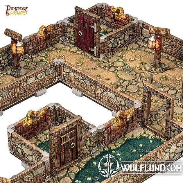 Dungeons & Lasers: Dwarven mine - Half-height Walls Archon Studio ...