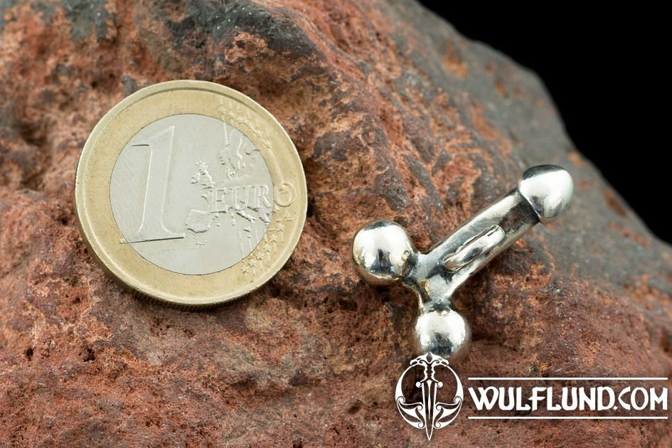 FASCINUS, Roman phallic pendant, silver Drakkaria pendants Silver ...