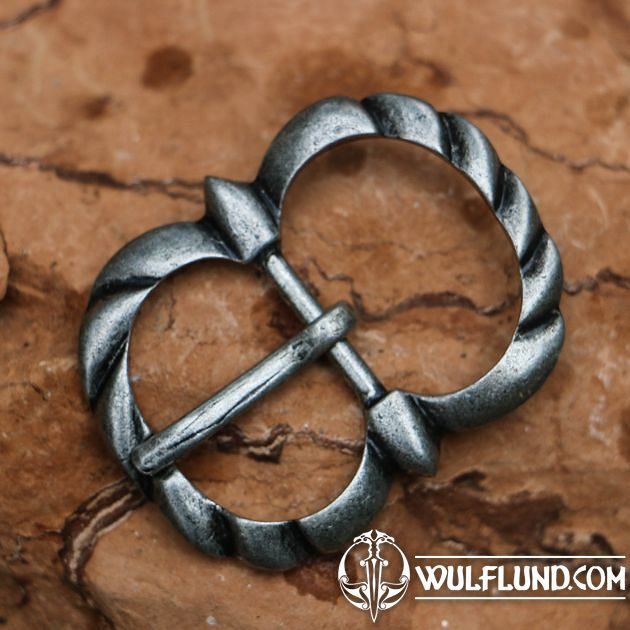 Gothic Buckle for belts and straps, zinc, ant. silver Drakkaria belt ...