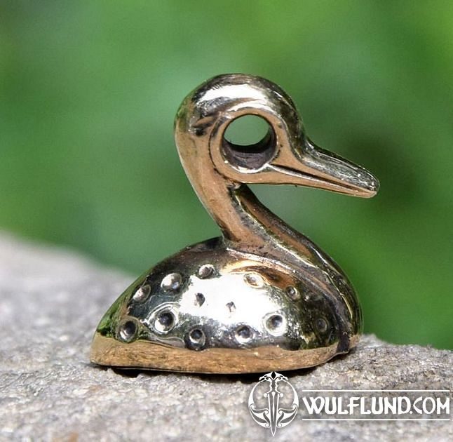 Celtic DUCK | Goose, pendant, Jewellery, replica - wulflund.com