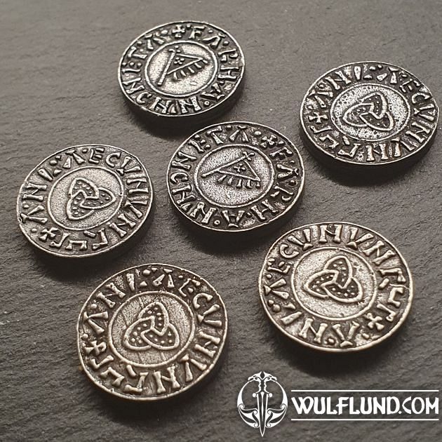 SIHTRIC II., Northumbria, approx. 940 Viking coin replica, zinc ...