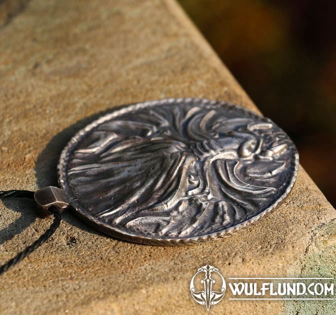 WOLF - Witcher, Fenrir, medailon, talisman, amulet Wulflund.com ...