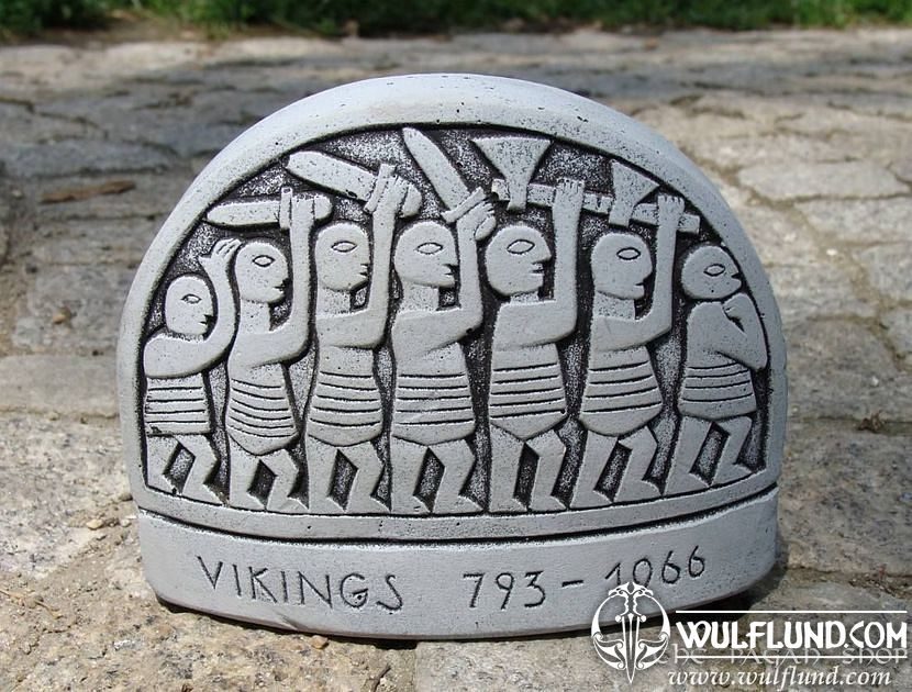 Lindisfarne Stone, Vikings Viking, Slavic, medieval statues europe ...