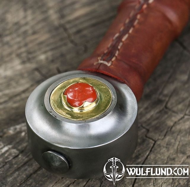 CAROLUS REX, medieval sword forged, sharp replica Drakkaria Medieval ...