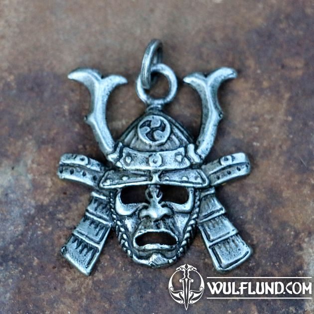 SAMURAI Pendant, Zinc, Antique Silver Drakkaria All pendants, our ...