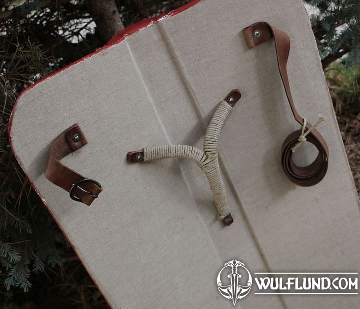 HUSSITE PAVISE SHIELD, hand-painted wooden shield PRAGUE painted ...