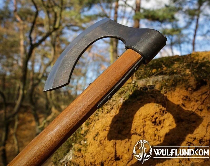 ROLLO, forged Viking Axe Drakkaria Axes Weapons - Swords, Axes, Knives ...