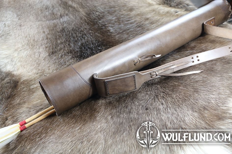 LEATHER QUIVER - ARROWS - ARCHERY - MEDIEVAL QUIVER - INDIAN QUIVER ...