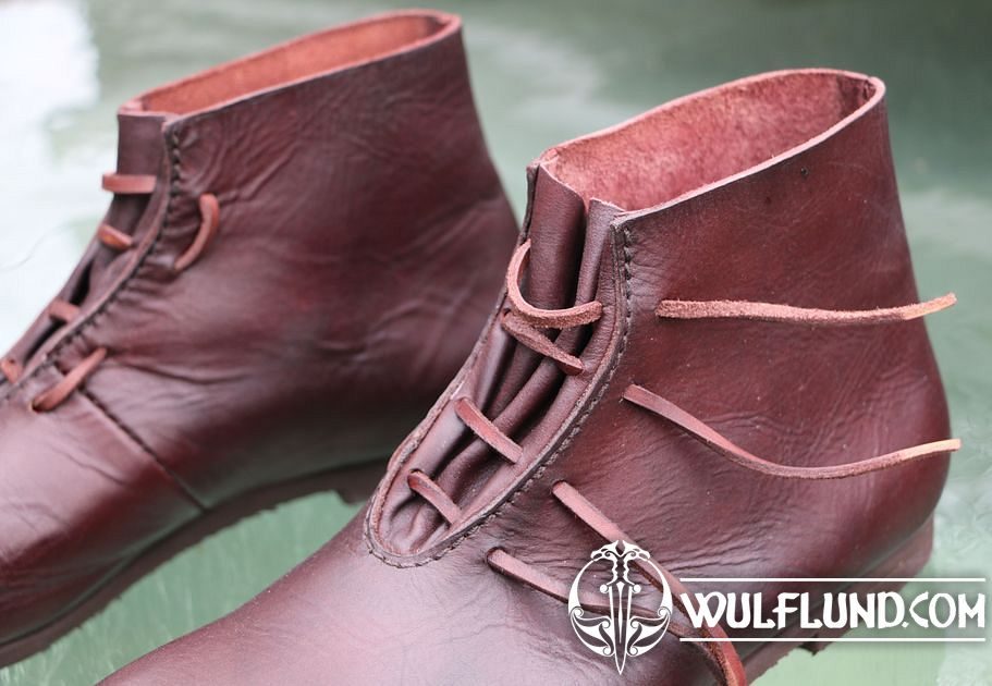 LEIF, leather boots early medieval - Vikings viking, slavic boots ...