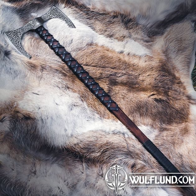 MJOLLNIR etched Thor's Hammer - Axe Arma Epona Axes Weapons - Swords ...