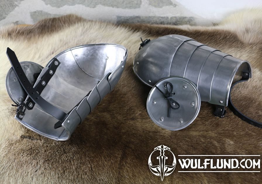 Bevor and Pauldrons The Royal Guard Duralumin - Costume Rental ...