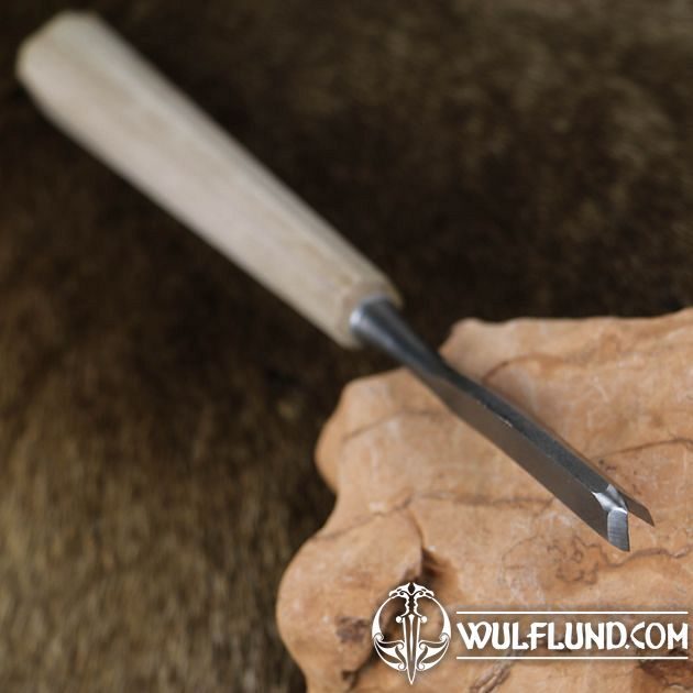 WOOD CHISEL, hand forged, type V forged carving chisels Bushcraft and ...