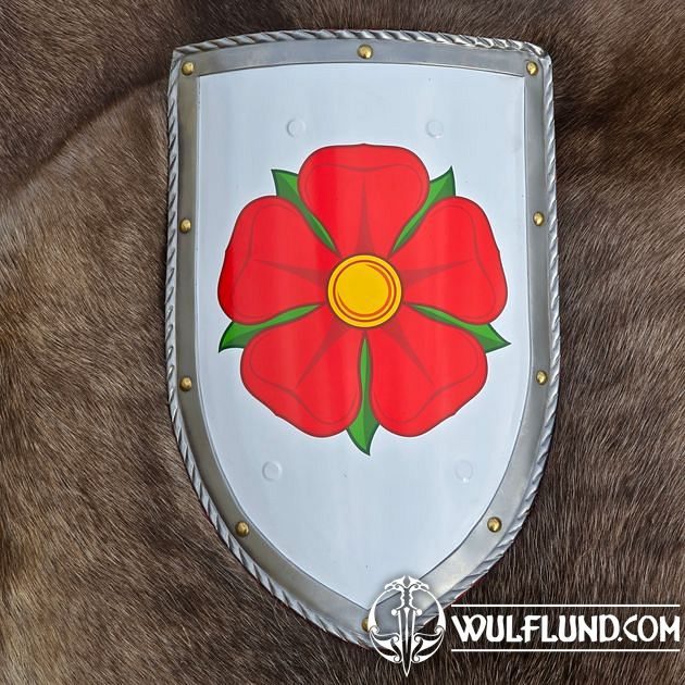 ROSENBERG, MEDIEVAL SHIELD - metal, handmade Decorative and painted ...