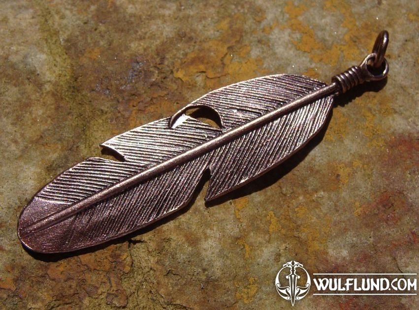 INDIAN FEATHER, talisman Middle Ages, other pendants amulets and ...