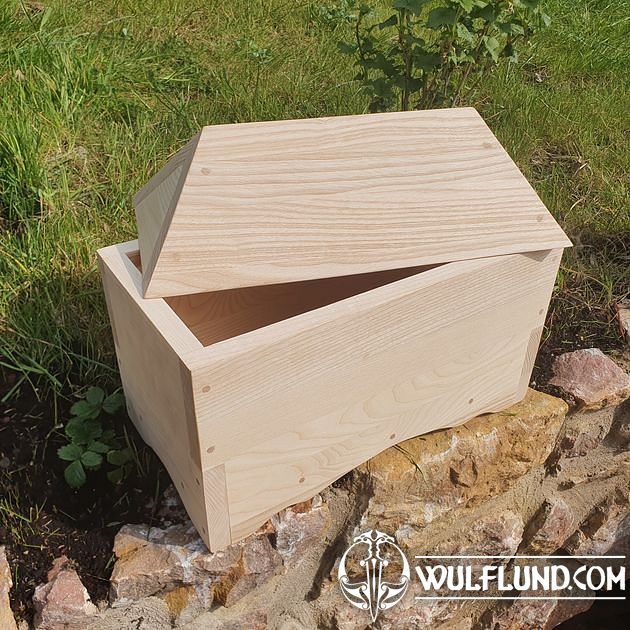 Medieval Wooden Chest wooden statues, plaques, boxes Wood Wulflund.com ...