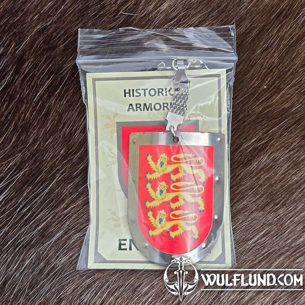 ENGLAND, MEDIEVAL SHIELD, keychain, metal, handmade keychains Jewellery ...