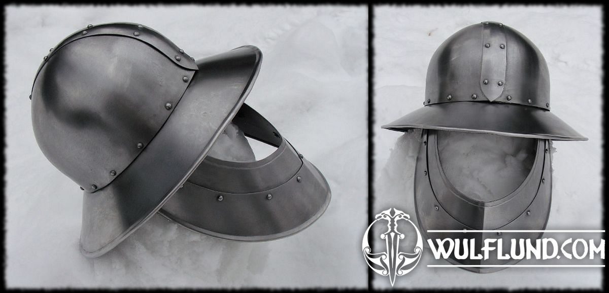 IRON HAT HELMET WITH FACE PROTECTION We make history come alive!