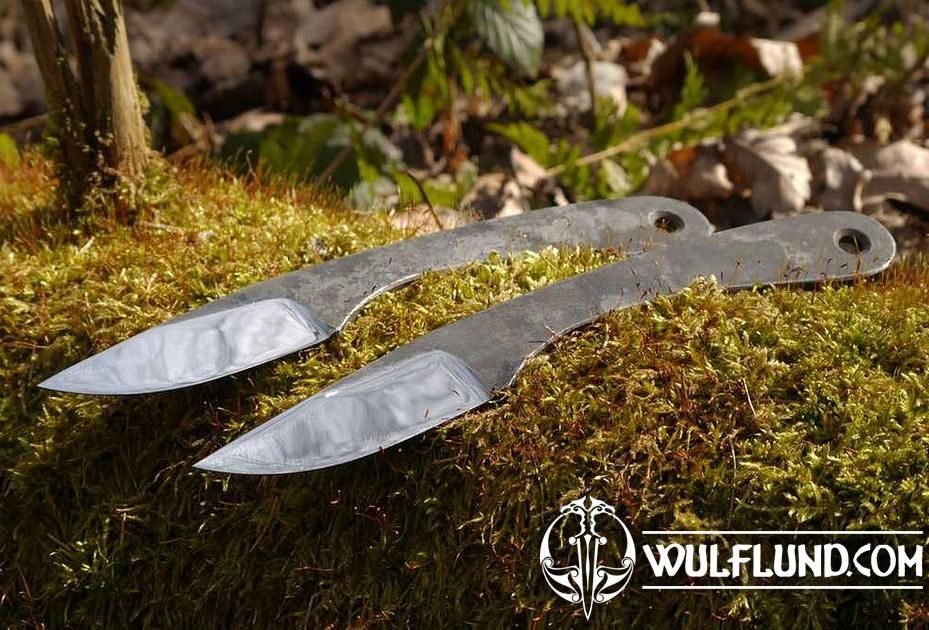 ONDA THROWING KNIVES, set of 3 Drakkaria Throwing knives Throwing ...