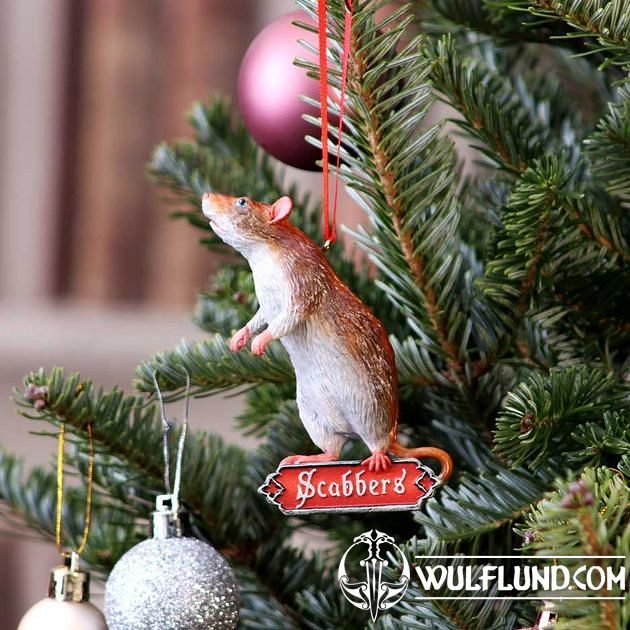 Harry Potter - Scabbers Hanging Ornament 9cm Harry Potter Licensed ...