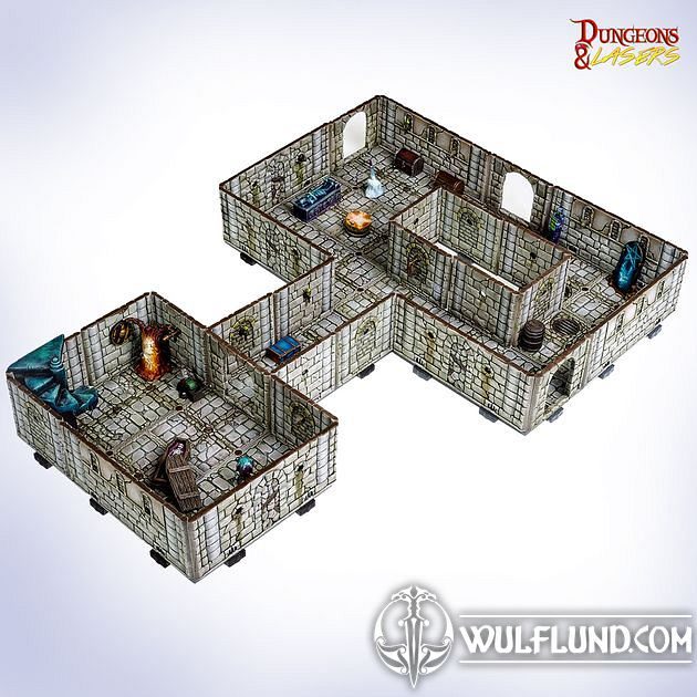 Dungeons & Lasers: Fantasy Starter Set Archon Studio Wargaming, Games ...