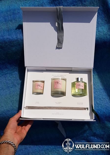 Oriental Lily Votive Candles and Reed Diffuser - Gift Box Reed Diffusers Aromatherapy - wulflund.com