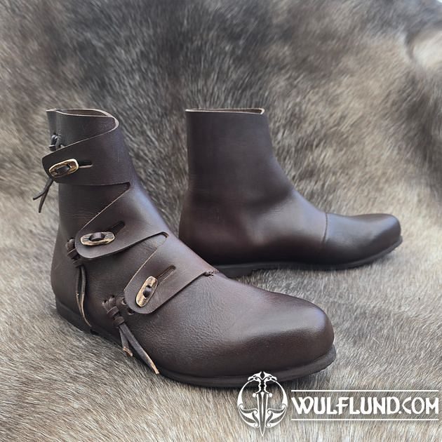 BORG, viking leather shoes viking, slavic boots footwear, Shoes ...