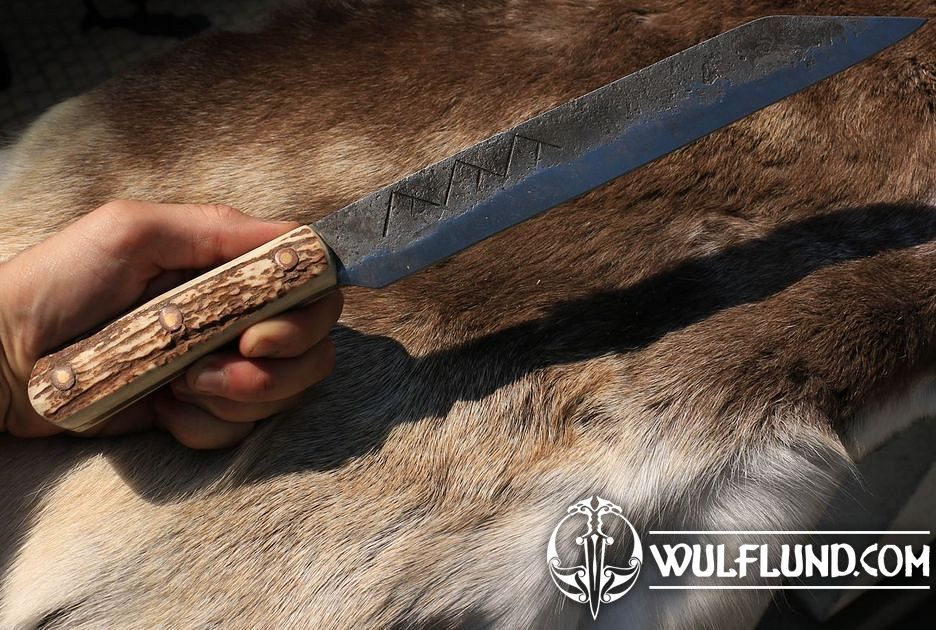ULFHEDNAR, forged viking seax Seax knives Knives, Weapons - Swords ...