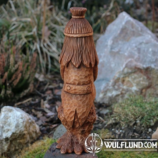 Vodnik - Water Spirit - Vodyanoy, wooden carved figure from the ...