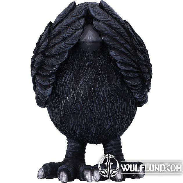 Three Wise Ravens 8.7cm figures, lamps Décorations d'intérieur ...