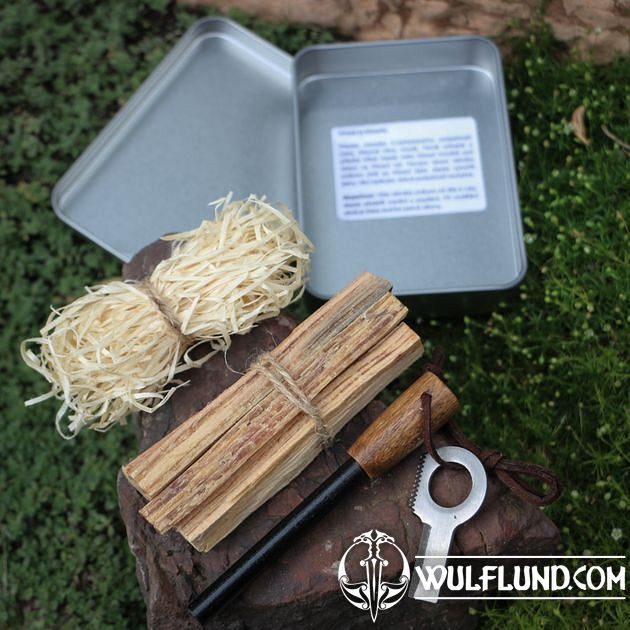 Set for making fire - firesteel with a handle Fire Steels Bushcraft ...