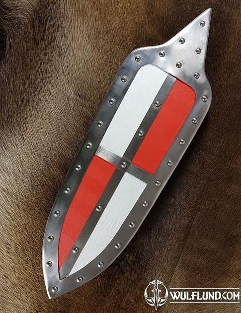 Hungarian Shield, XV. century red, white Wulflund.com - Manufacture of ...