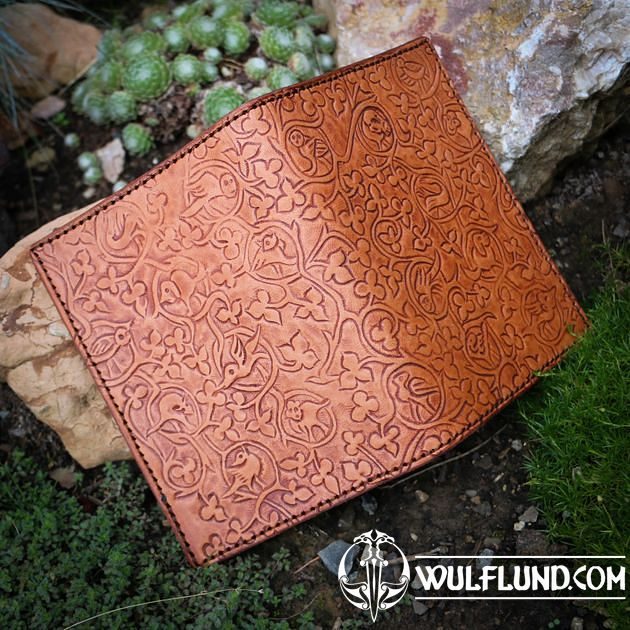 Medieval Leather Book Case A6 - GOTICA keychains, whips, other Leather ...