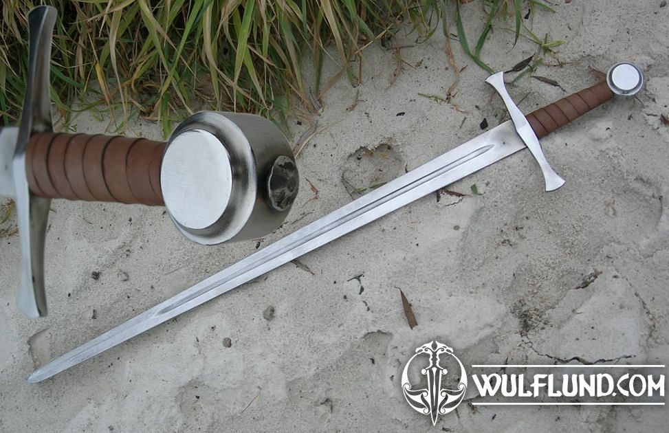 SINGLE HAND SWORD with massive guard medieval swords swords, Weapons ...