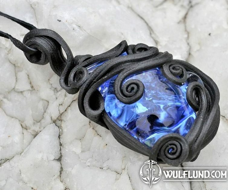 BLUE POWER - pendant Filipová fantasy jewels Jewellery - bronze, zinc ...