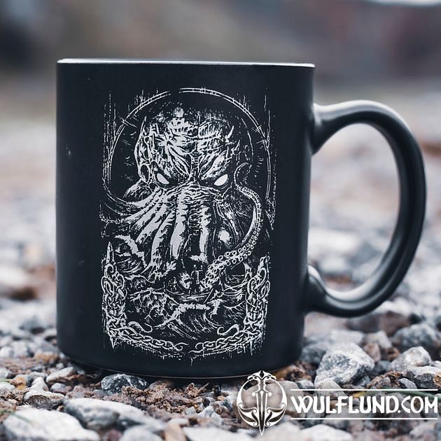 CTHULHU - mug mugs, goblets, scarves Pagan decorations We make history ...