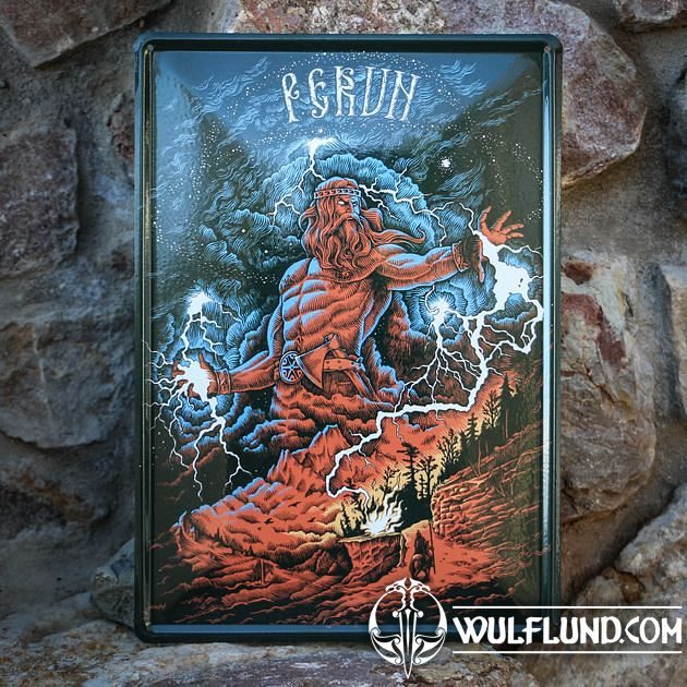 PERUN enamel Sign antler furniture, lamps Pagan decorations We make ...